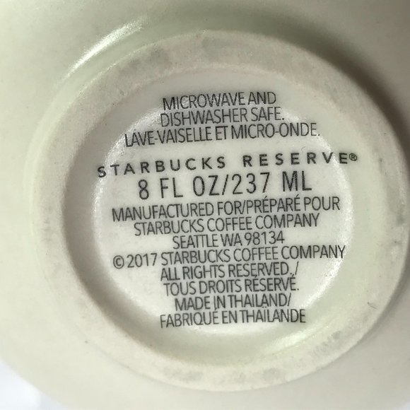 Starbucks | Dining | Starbucks Reserve Roastery Red Mug Cup Small White ...